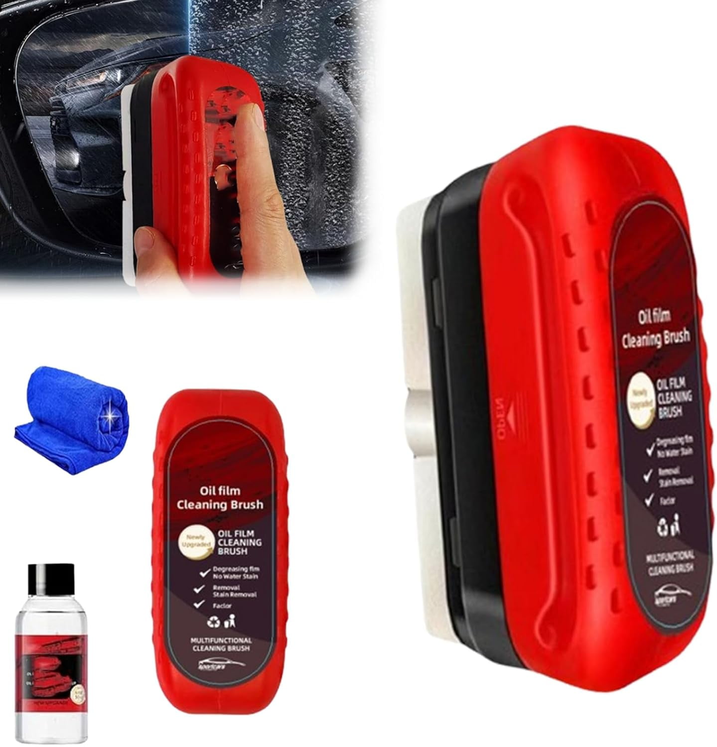 Whimsyard Windshield Cleaner,Invisiposture Glass Cleaner,Drivecarjoy ...