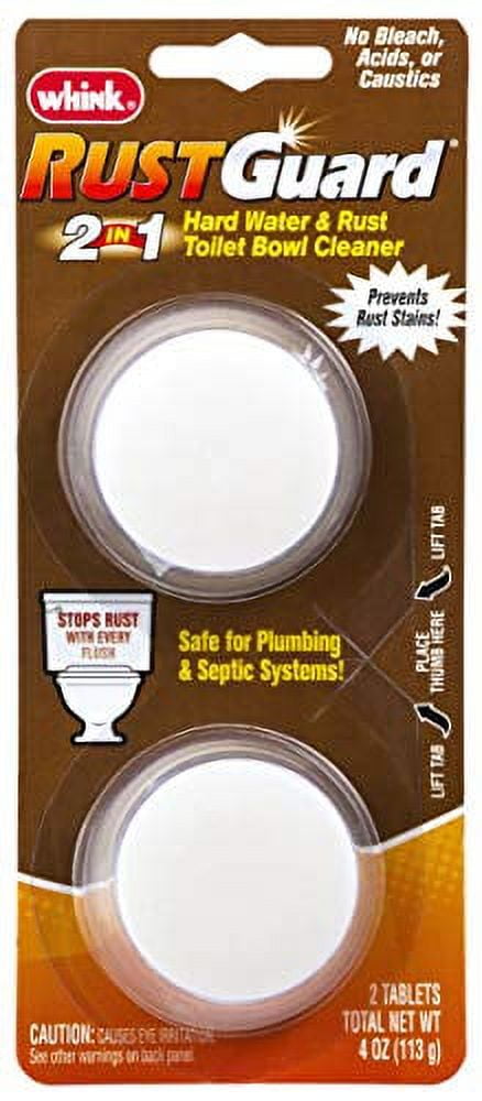 Whink 20223 RUSTGuard Time Released Bowl Cleaner, 4 Oz - Walmart.com