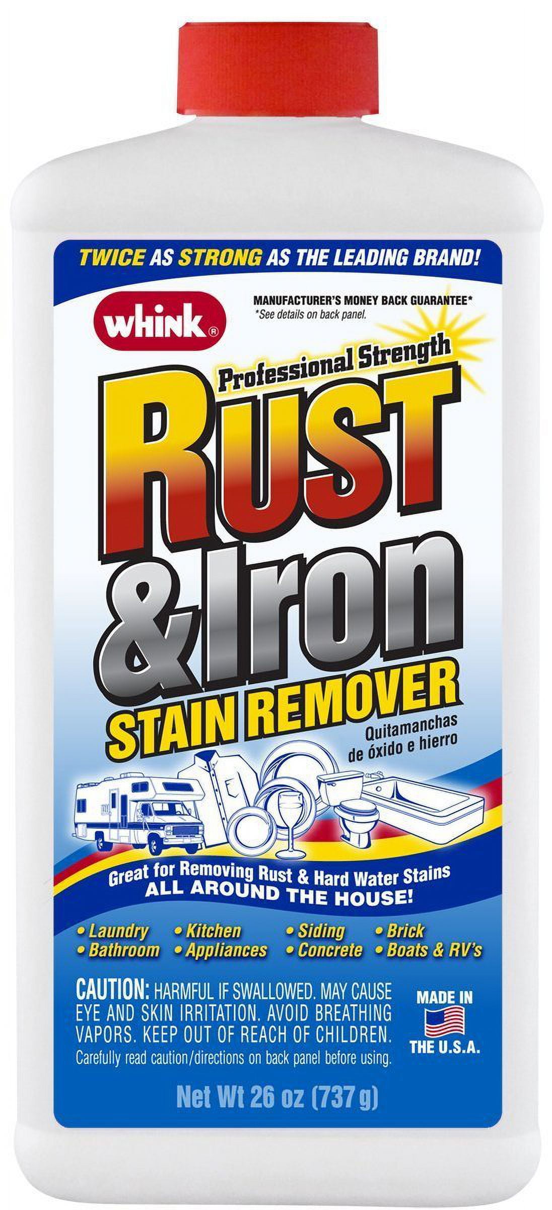 Whink Rust & Iron Stain Remover 26 Ounce - Walmart.com