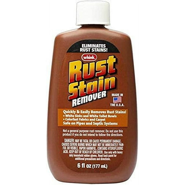 Whink Rust Stain Remover, 6-Ounce Bottle Pack of 6 - Walmart.com