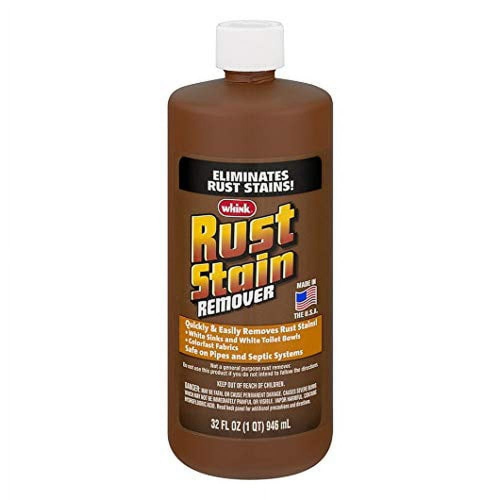 Whink Rust Stain Remover Bottle 32 Oz(Pack of 5). - Walmart.com