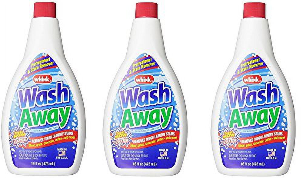 Whink Wash Away Stain Remover, 16 Fl Oz, (Pack of 3) (3-Pack) - Walmart.com