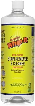 Whip It Cleaner, Multi Purpose Stain Remover CONCENTRATE, Makes 32 ...