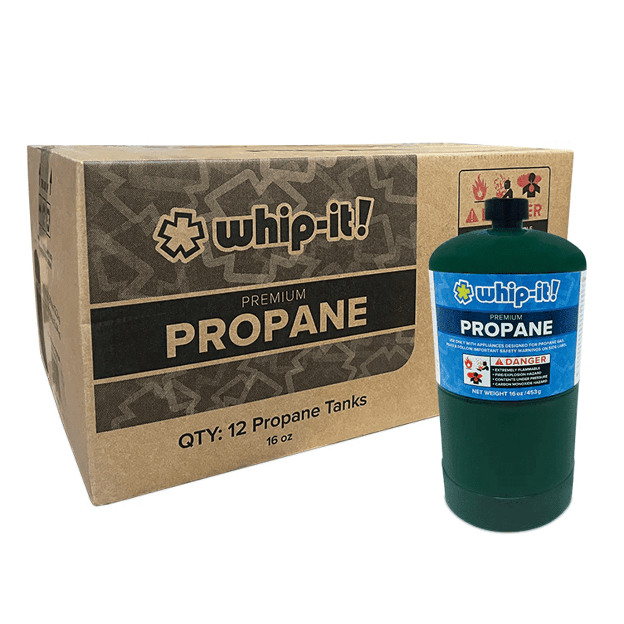 Whip-It! Premium Propane Gas, 16 oz (Pack of 12) - Walmart.com