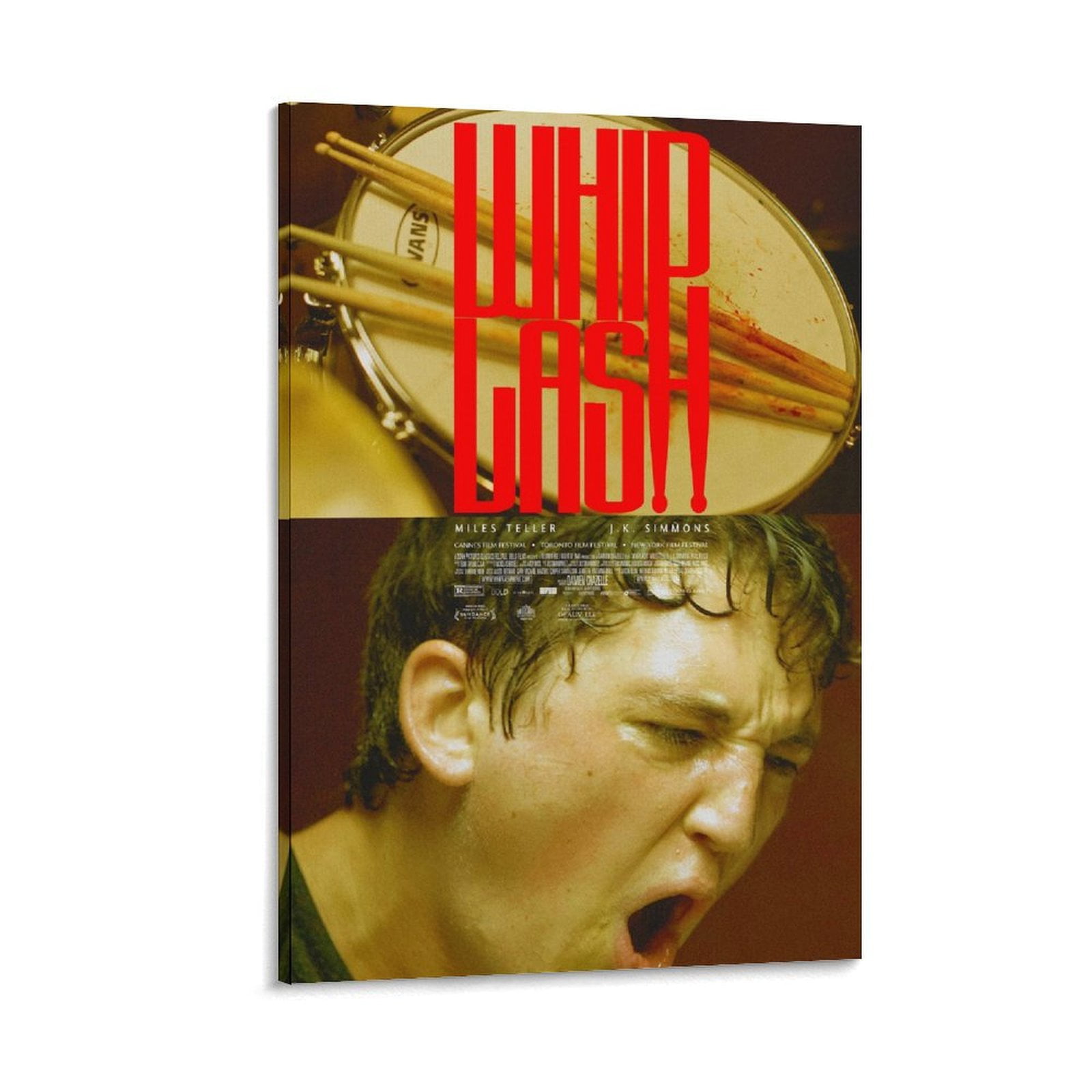 Whiplash Classic Movie Poster Posters Wall Art Painting Canvas Gift ...