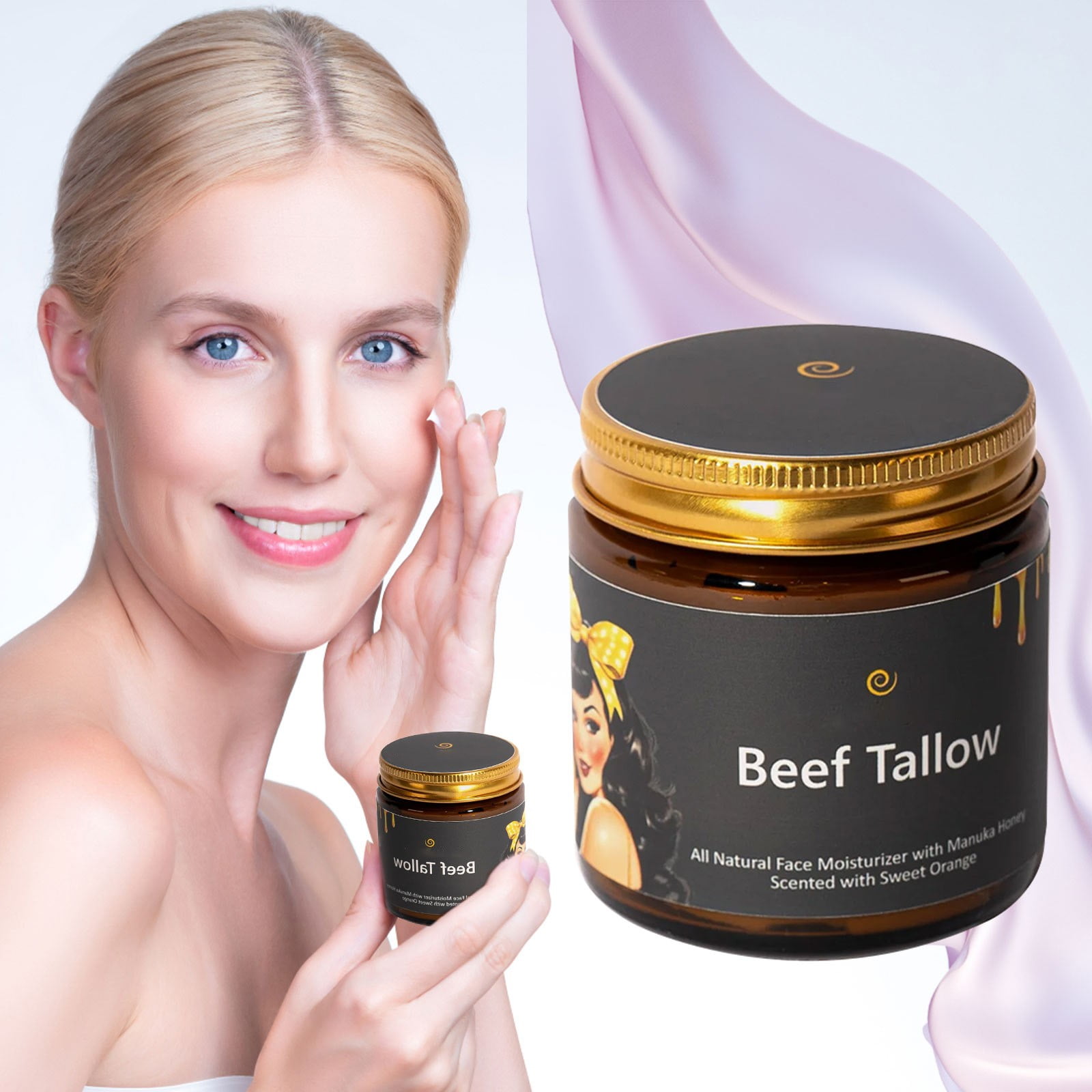 Whipped Beef Tallow & Manuka Honey Balm – Grass-Fed Organic Moisturizer ...