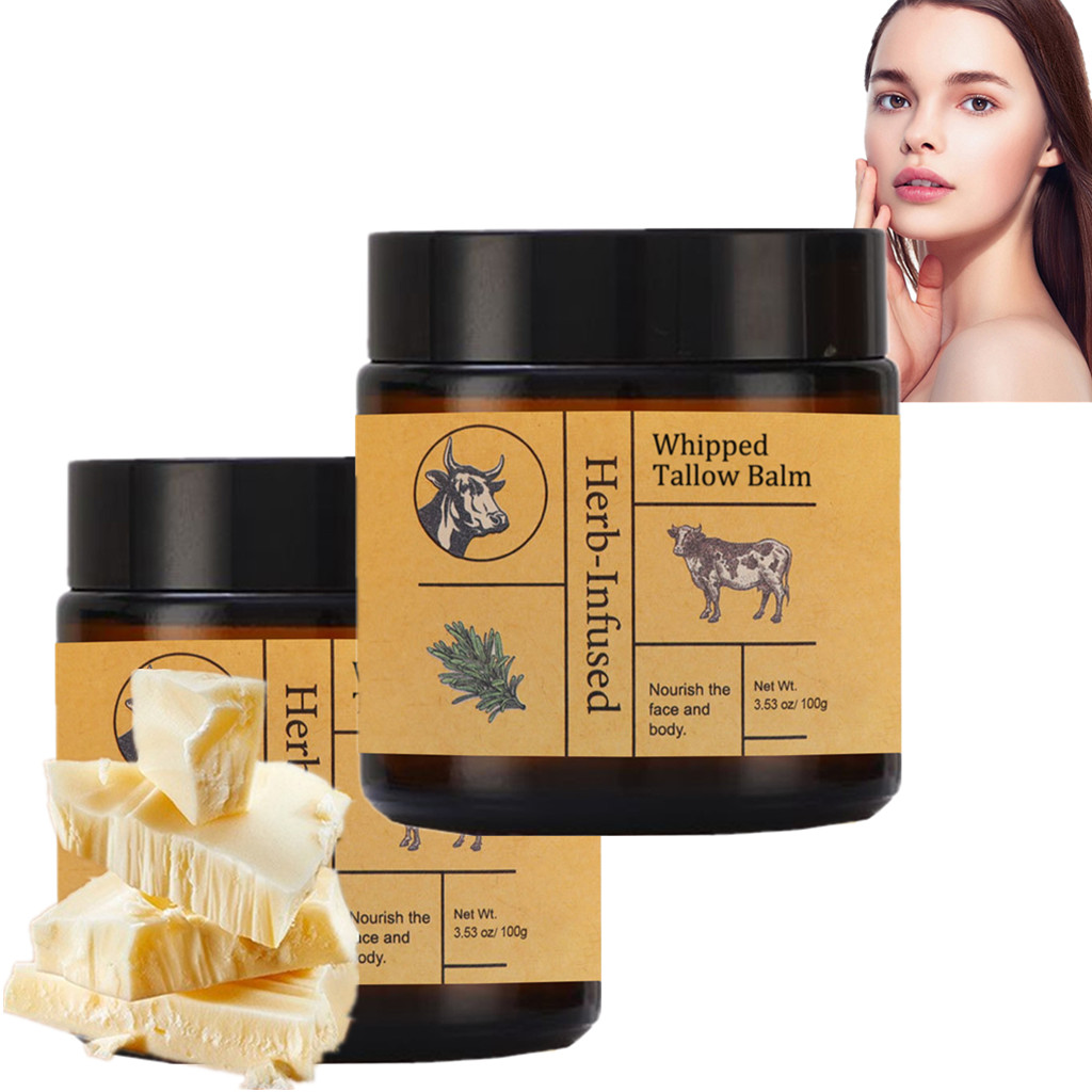 Whipped Beef Tallow for Skin Moisturizer, Grass Fed, Tallow for Face ...