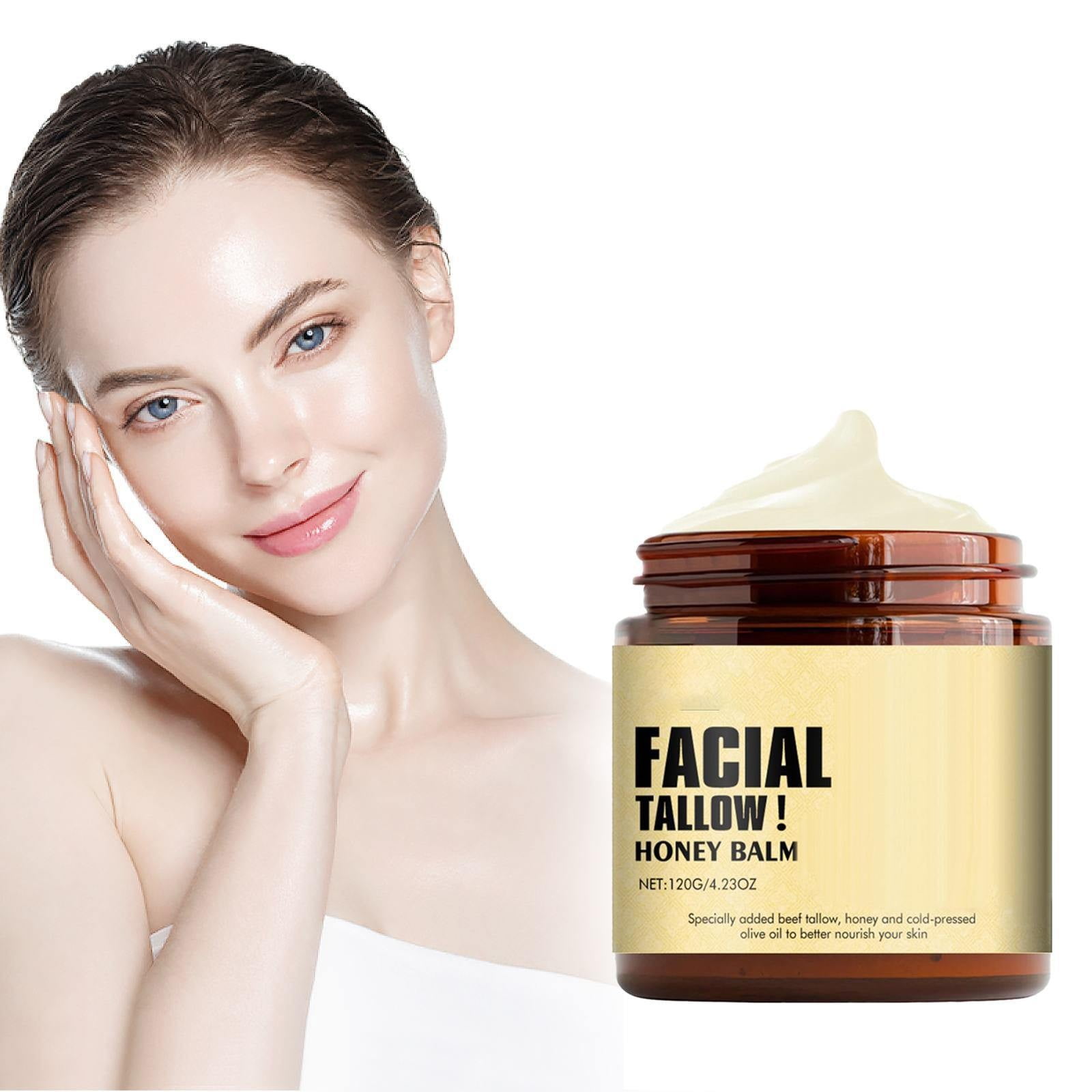 Whipped Beef Tallow And Manuka Honey Balm Unscented Grass Fed Grass