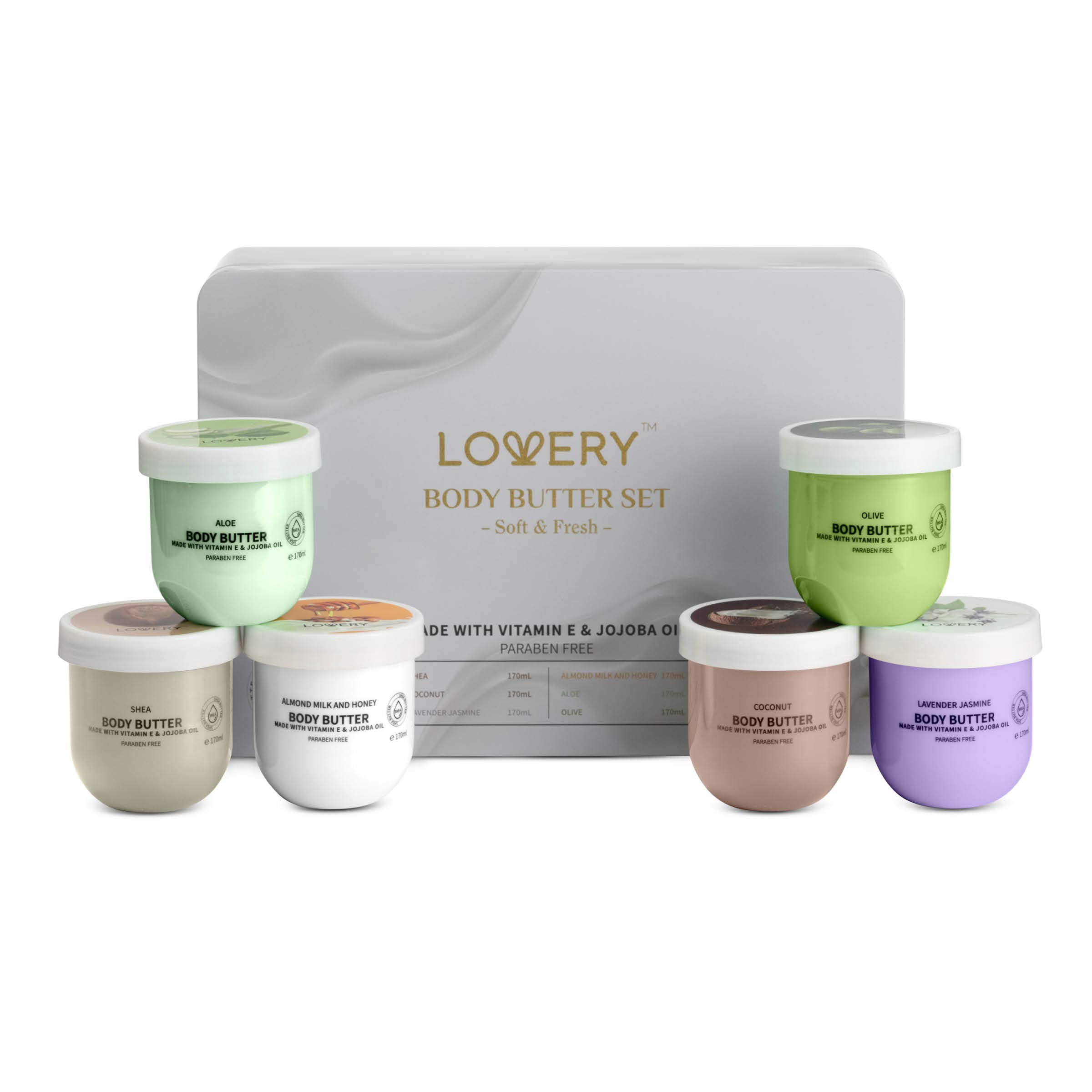 Whipped Body Butter Scented Body HYZ01 Lotion Set - 36oz Beauty Spa ...