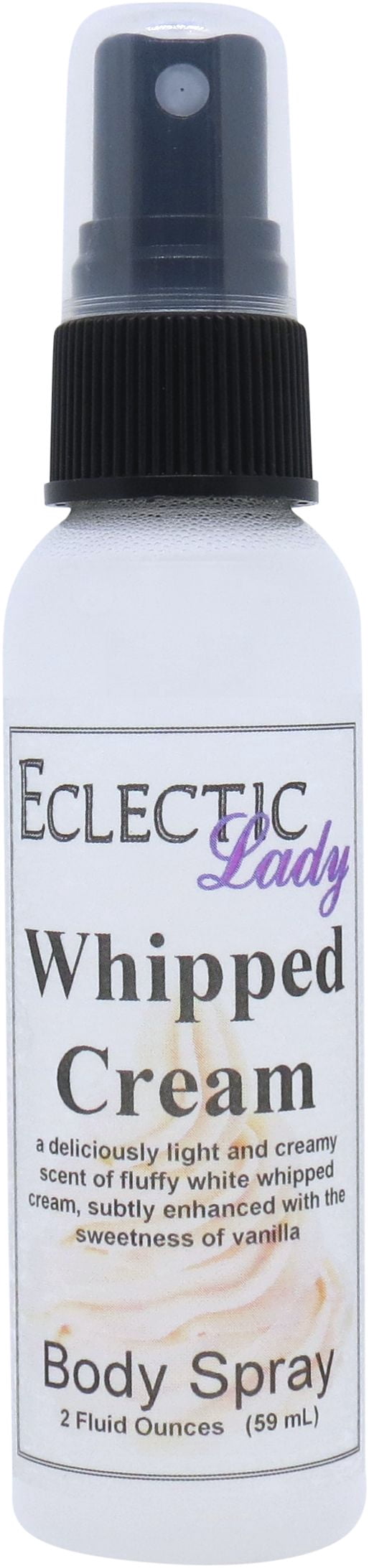 Whipped Cream Body Spray, Eclectic Lady, Hydrating Mist, Unisex, 2 oz ...