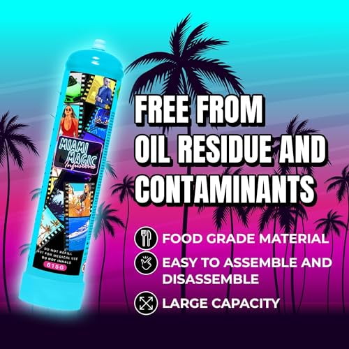 Whipped Cream Chargers, Pure Culinary Gas Whip Cream, Compatible with ...