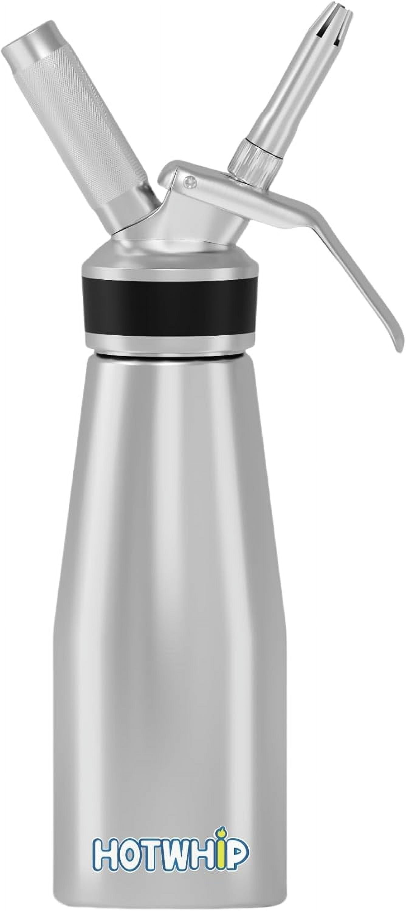 Whipped Cream Dispenser Aluminum Whipper 500mL With 3 Stainless ...