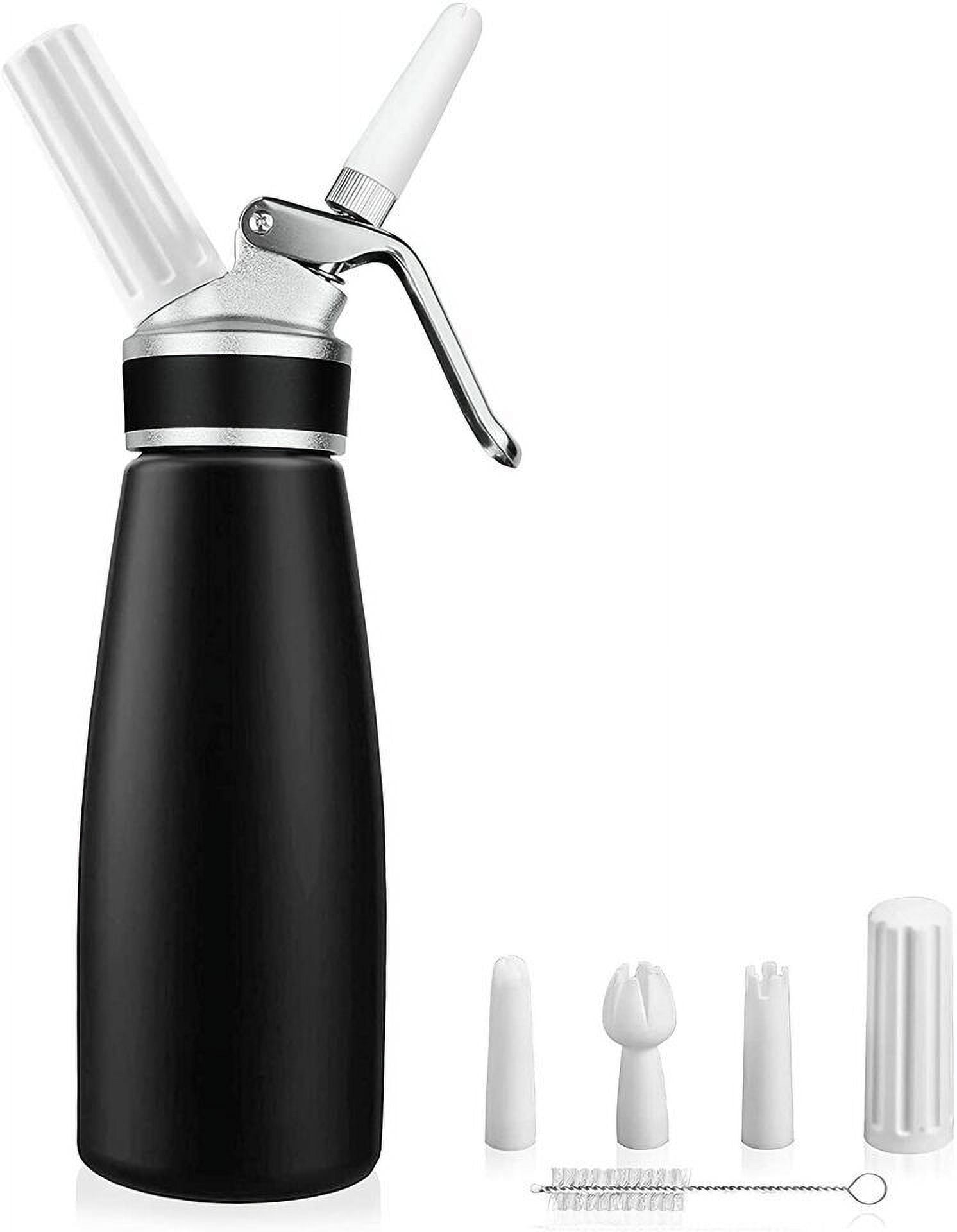Whipped Cream Dispenser Durable Aluminum Foam Whipper 1 Pint 500ml ...