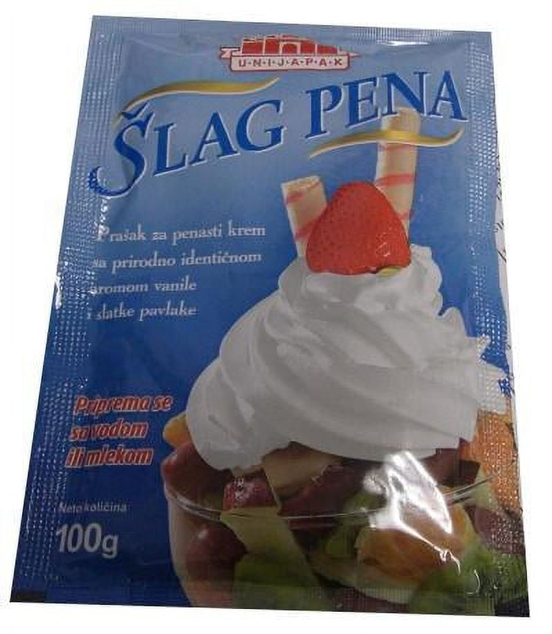 Whipped Cream Powder - Slag Pena Vanilla, 100g - Walmart.com