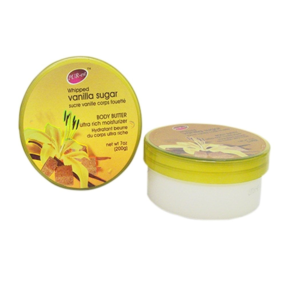 Purest Whipped Vanilla Sugar Body Butter 200g Pack of 3 Moisturizer ...