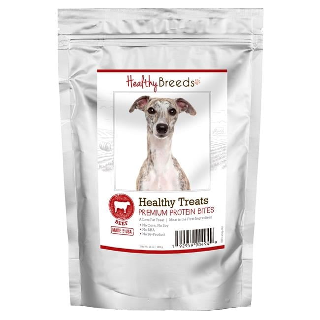 Whippet Healthy Treats Premium Protein Bites Beef Dog Treats, 10 oz ...