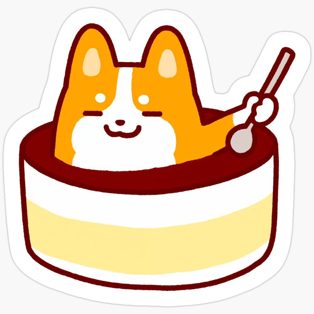 Whipple Fluffington Sticker Phone Decal Water Bottle Stickers Car ...