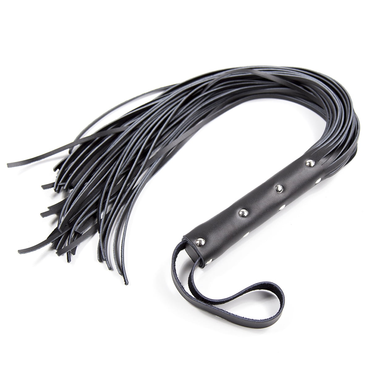 Whips 30" Leather Horse Crop, Red Riding Crop Whip, Head Layer Cowhide ...