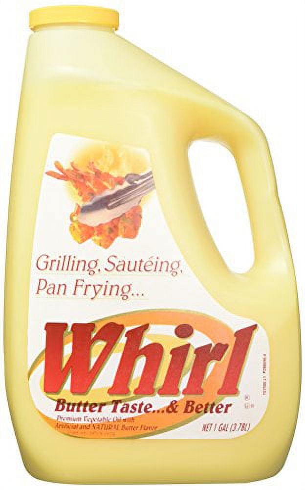 Whirl, Butter Flavored Oil, Gallon, High Heat Performance - Walmart.com