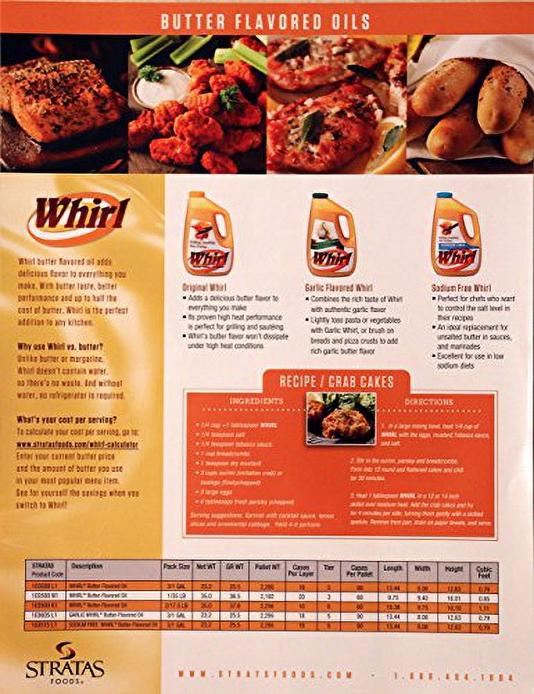 Whirl Butter Flavored Oil - Walmart.com
