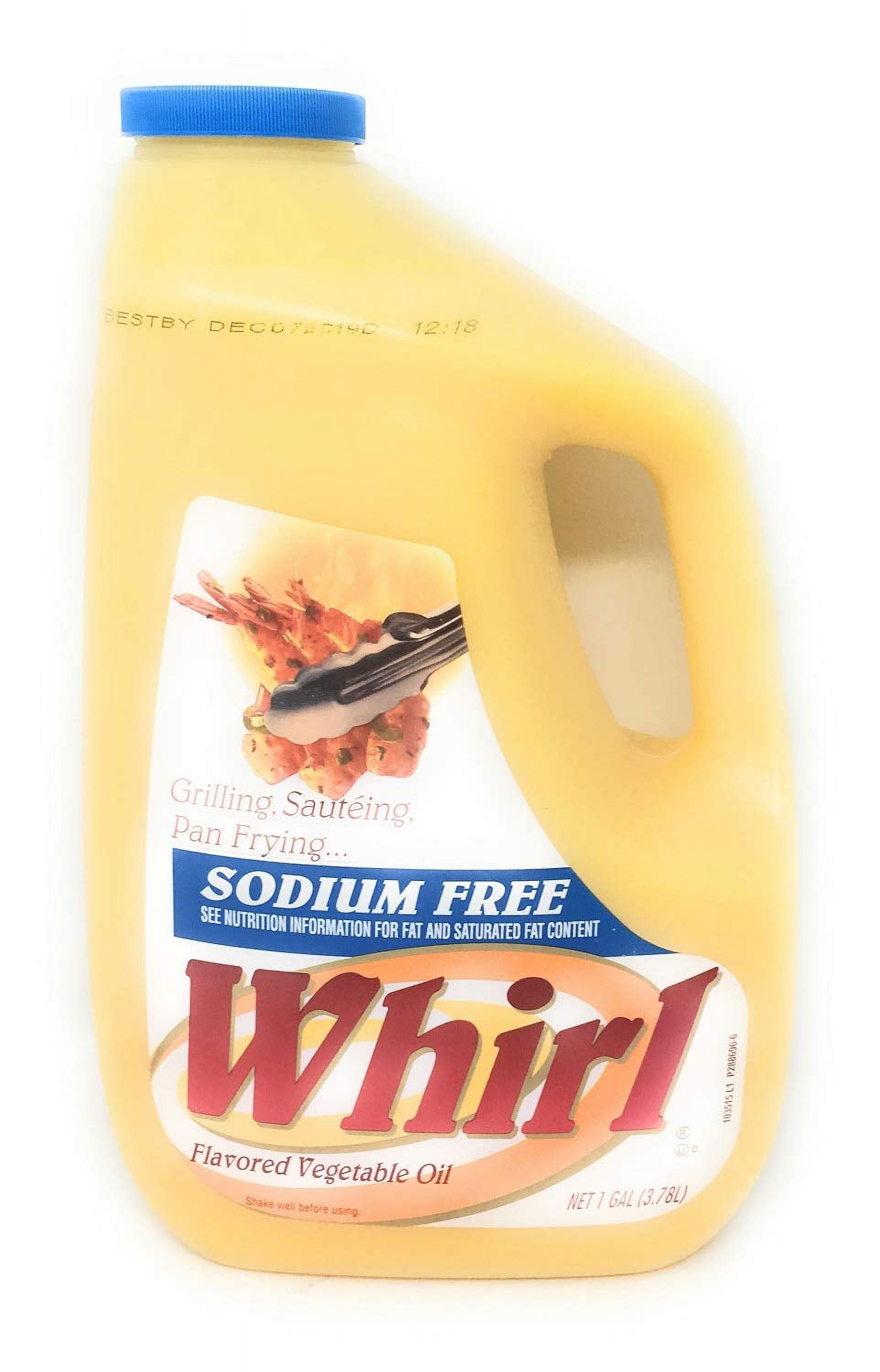 Whirl Sodium Free Butter BDF32 Flavor Vegetable Oil, 1 Gallon - Walmart.com