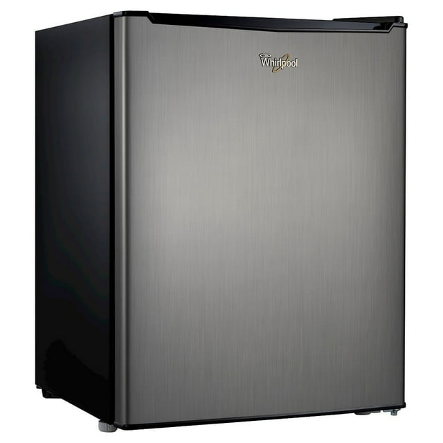 Whirlpool Fridge 072-01-0511 2.7cu. ft. Stainless Steel Mini Refrigerator (BC-75A) - Walmart.com