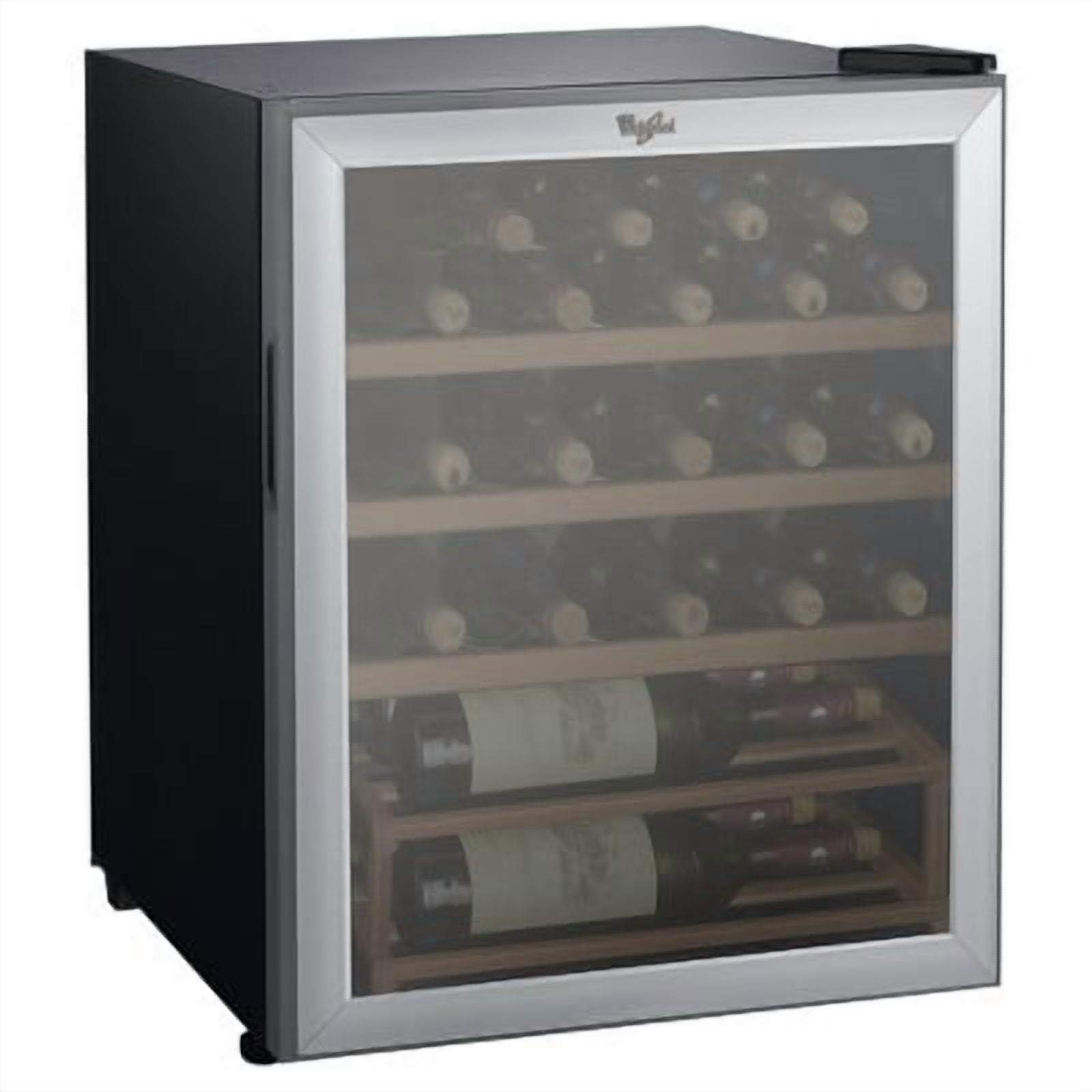 Whirlpool 25 Bottle 2.7 cu ft Wine Fridge - Stainless Steel JC-75Z ...