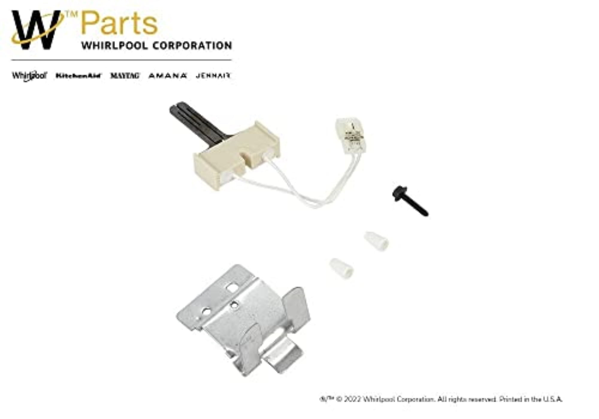 Whirlpool 279311 Igniter for Dryer, White - Walmart.com