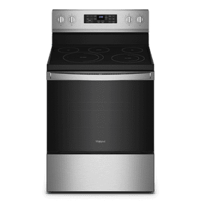 Whirlpool WFES3030RS 30-Inch Freestanding Smooth Top Electric Stove ...