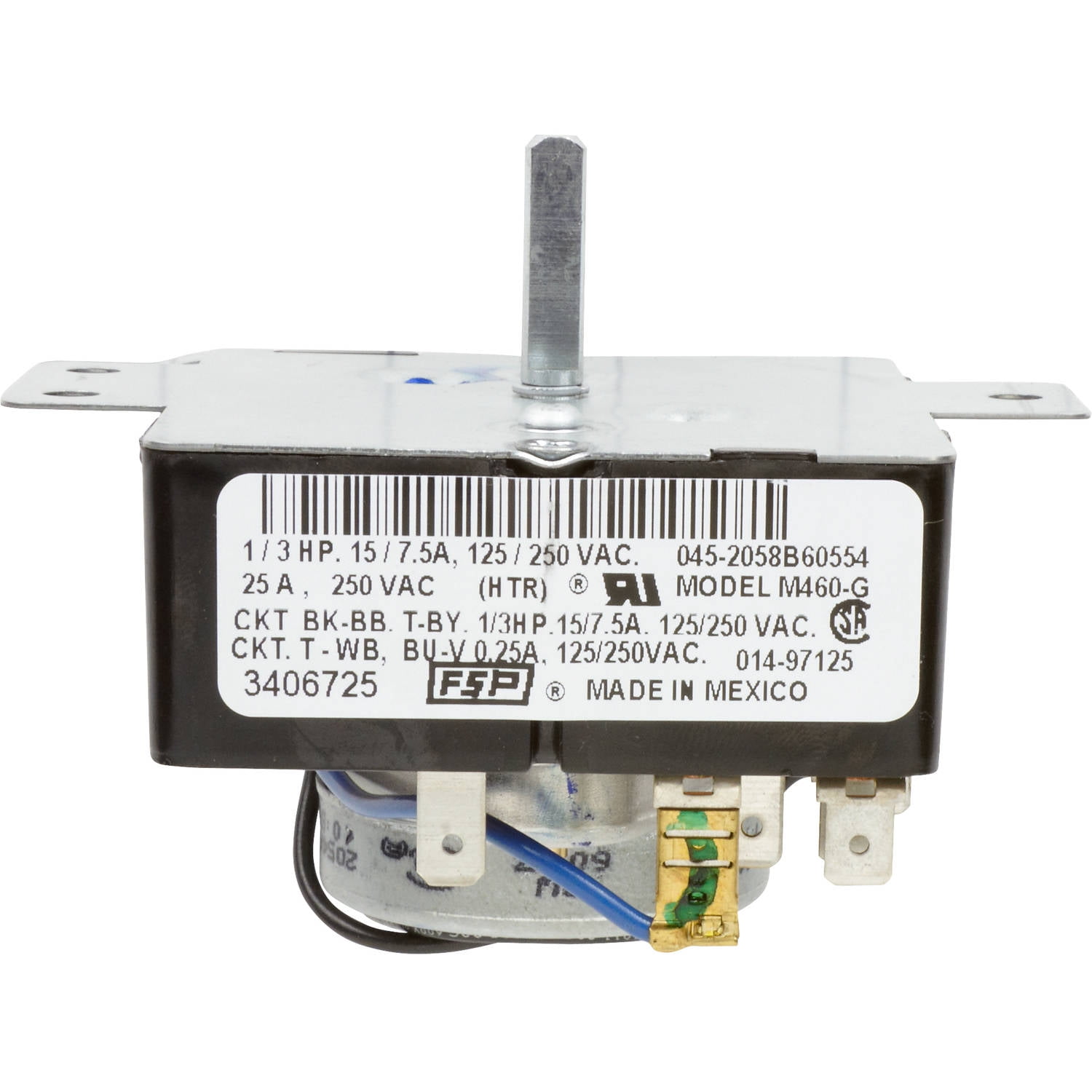 Whirlpool 3406725 Timer - Walmart.com