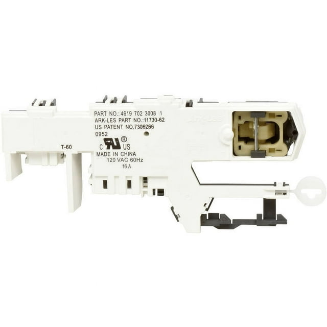 Whirlpool Washing Machine Door Latch 8183270 - Genuine Replacement Part ...