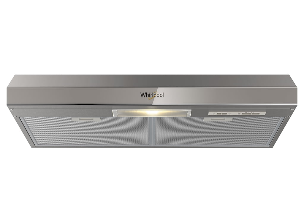 Whirlpool 30" Ducted Under Cabinet Range Hood in Stainless Steel ...