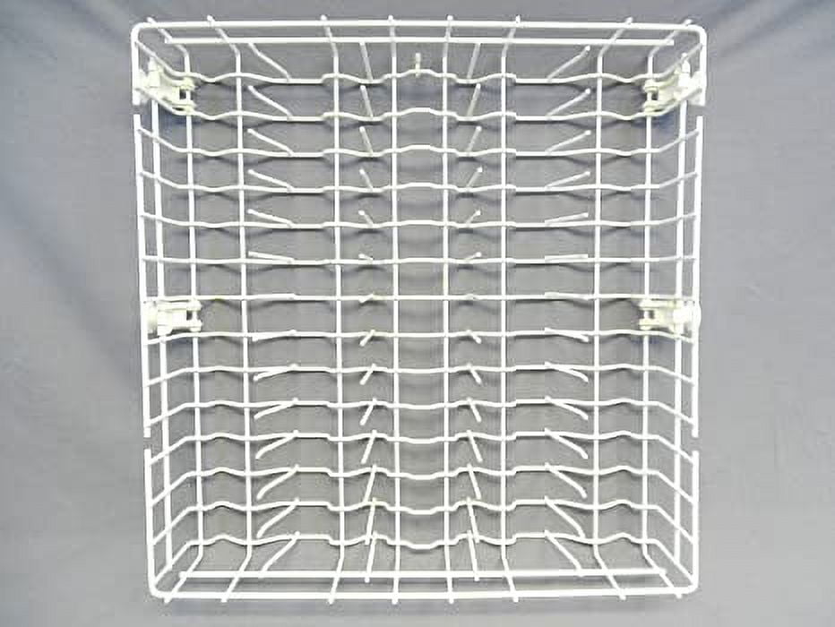 Whirlpool Lower Dishwasher Replacement Rack with Wheels and Flip Tine ...