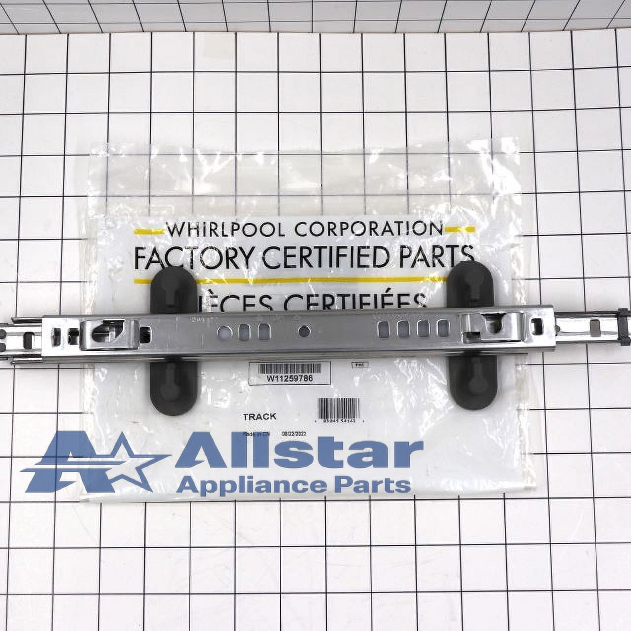 Whirlpool Genuine OEM Upper Dishwasher Support Rails Right Side Part ...