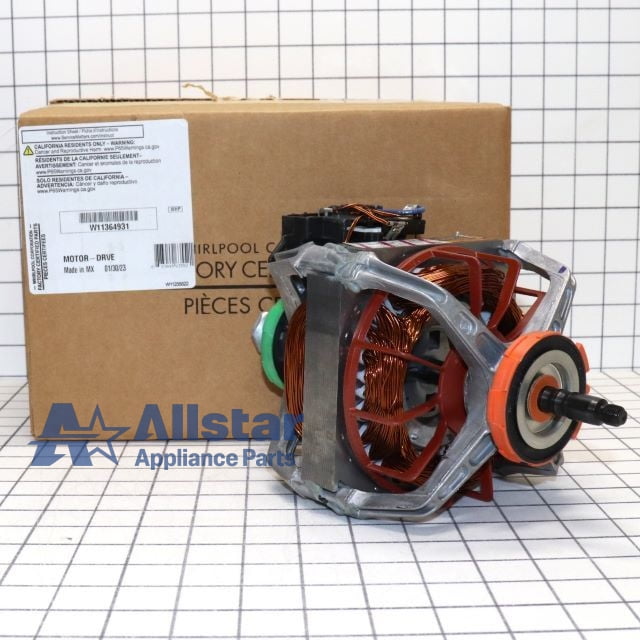 Whirlpool Dryer Drive Motor W11364931 - Walmart.com