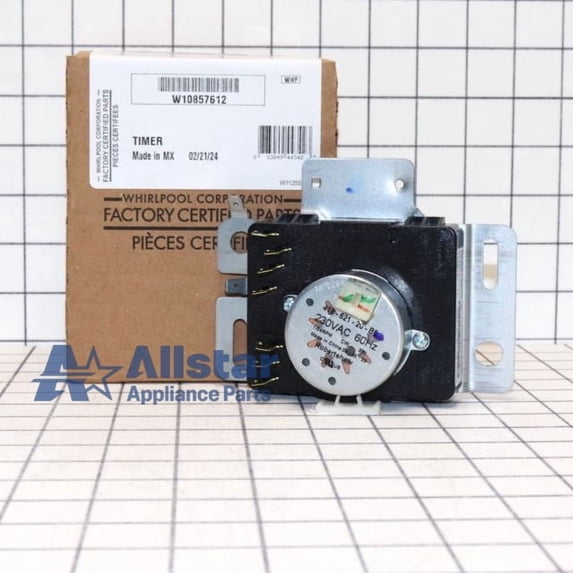 Whirlpool Dryer Timer W10857612 - Walmart.com