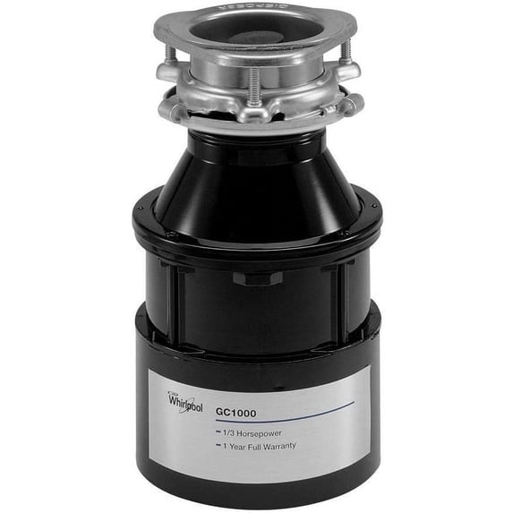 Whirlpool, Garbage Disposal, GC1000 1/3 HP, OEM Replacement Part ...