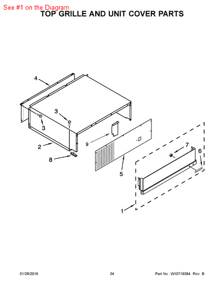 Whirlpool GRILL-UPPR - Part# W10321107 - Walmart.com