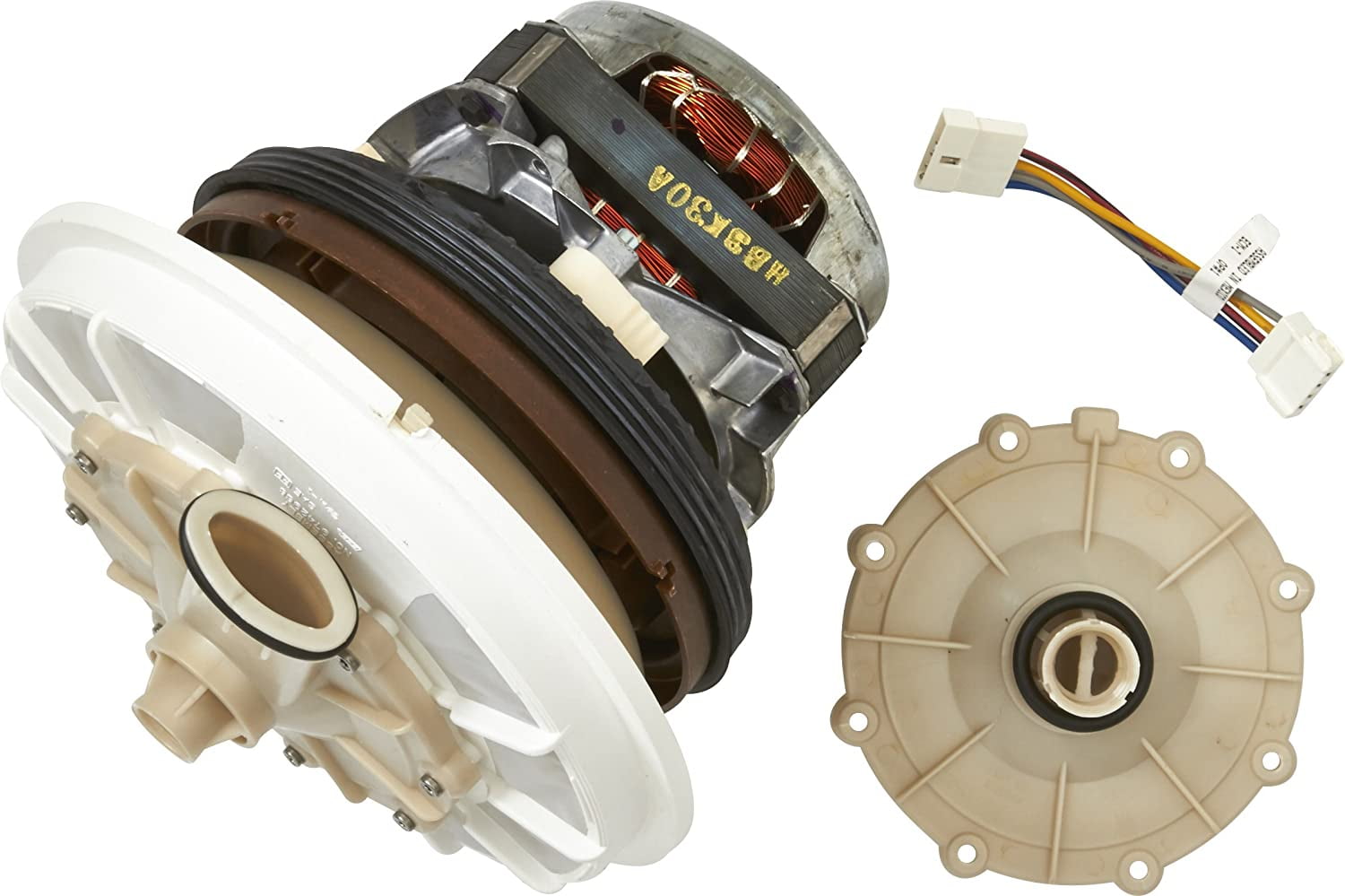 Whirlpool Genuine OEM W10428773 Dishwasher Pump and Motor Assembly ...