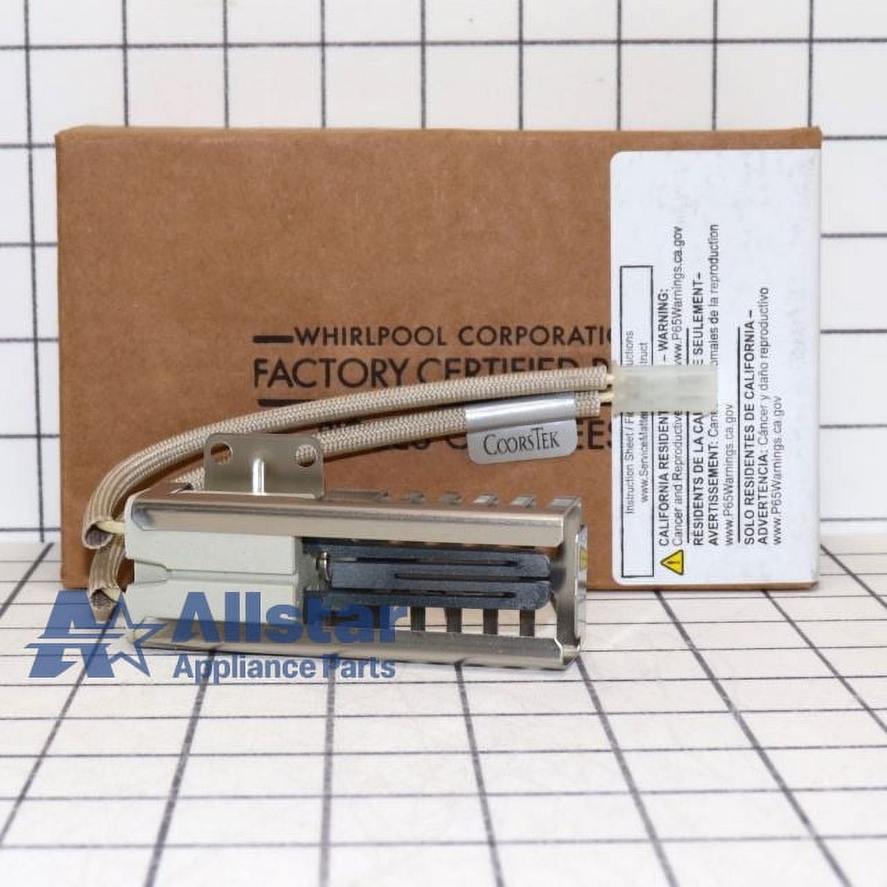 Whirlpool Range/Stove/Oven Igniter WPW10324738 - Walmart.com