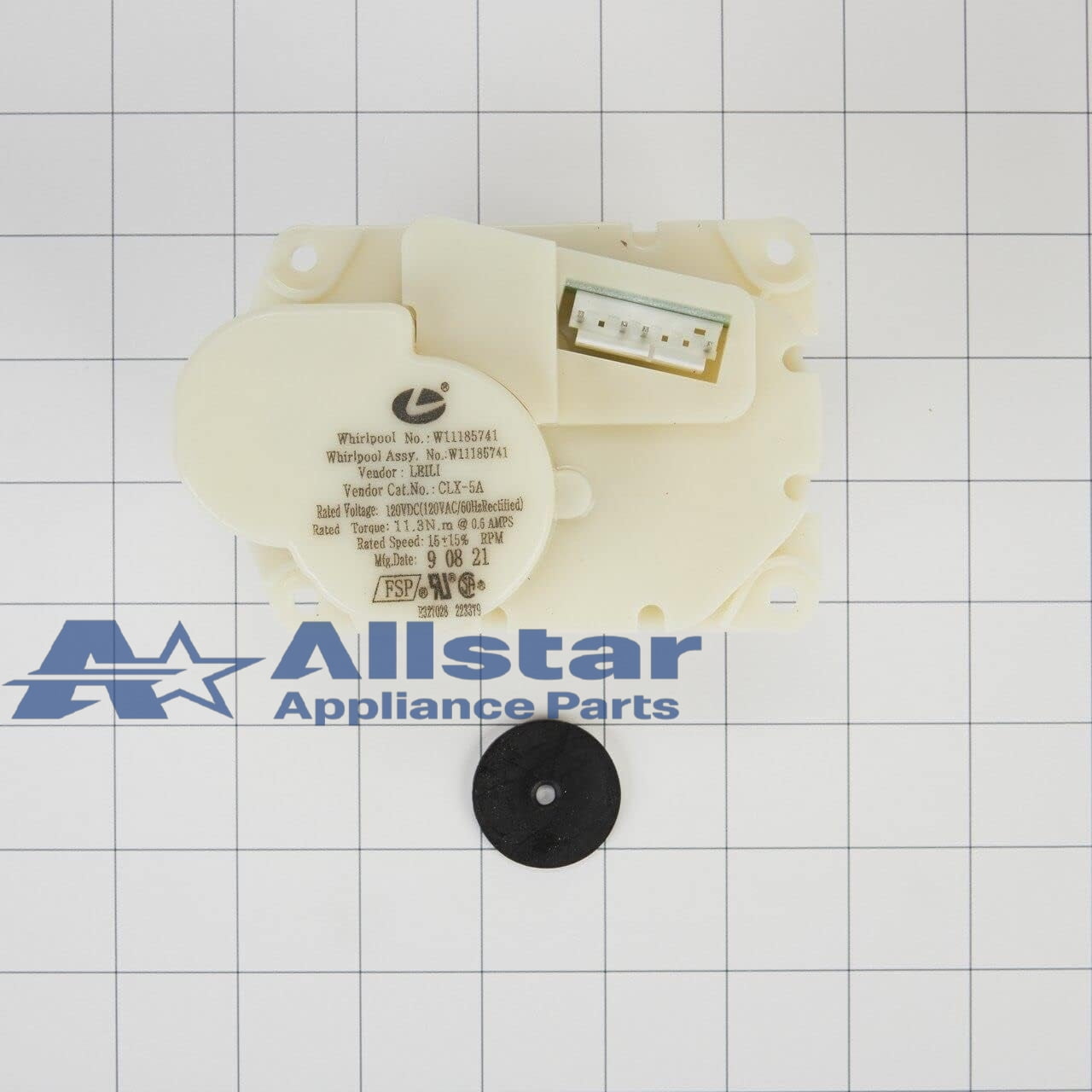 Whirlpool Refrigerator Auger Motor W10822606 - Walmart.com