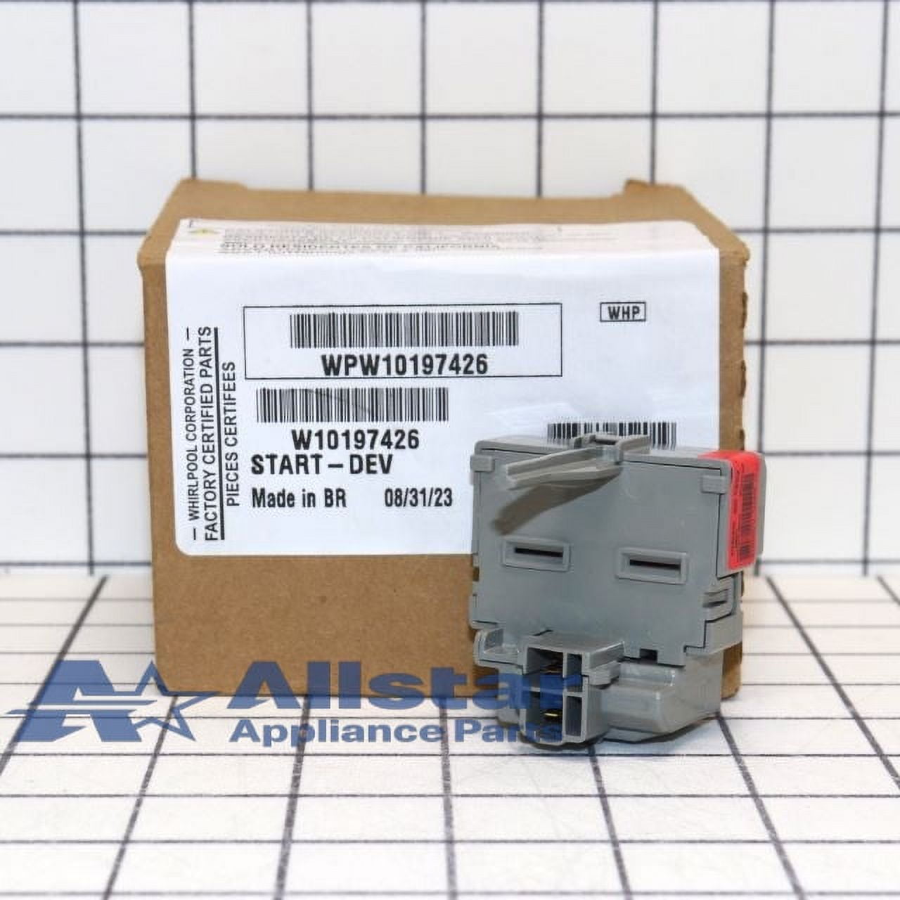 Whirlpool Genuine OEM Refrigerator Compressor Starter Device ...