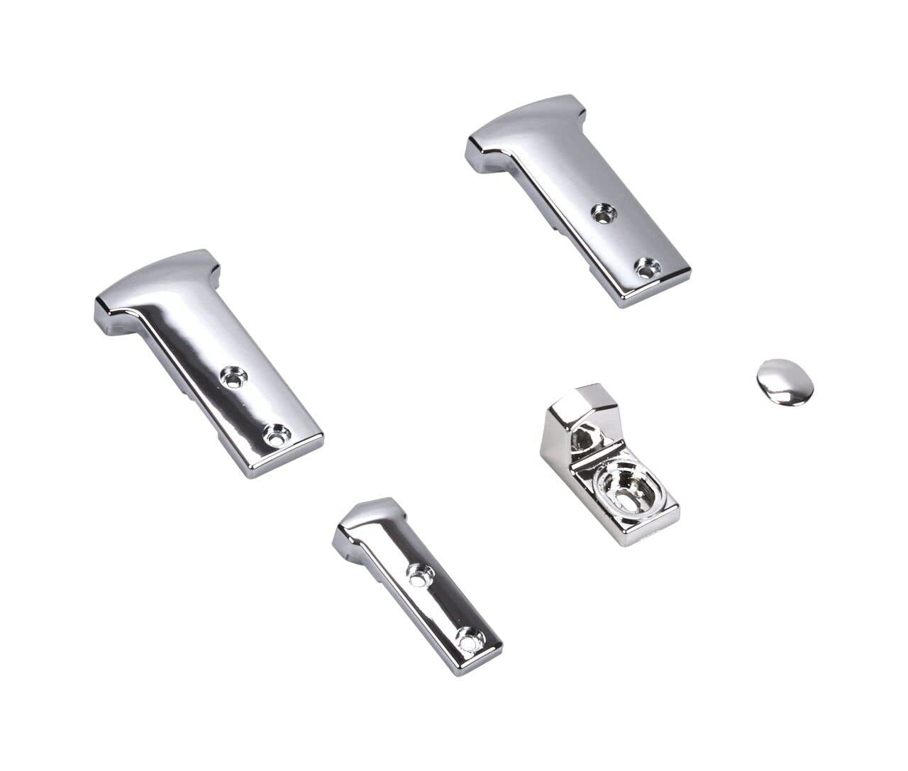 Whirlpool Refrigerator Handle End Cap Kit (Chrome) 819342 - Walmart.com