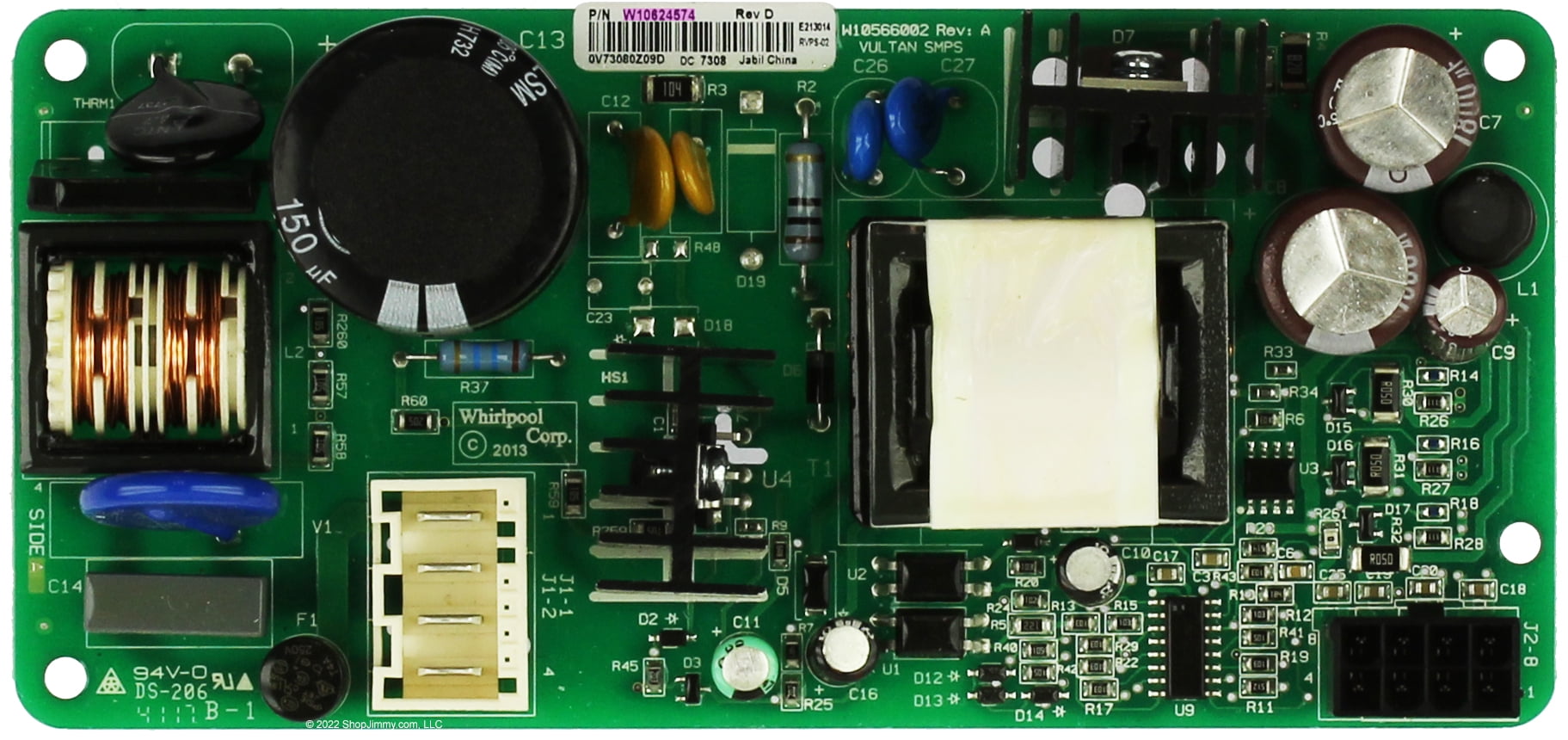 Whirlpool Refrigerator WPW10624574 W10624574 Control Board - Walmart.com