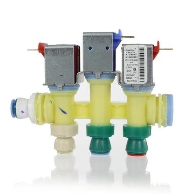 Whirlpool WPLW11495416 Refrigerator Water Triple Valve Assembly ...