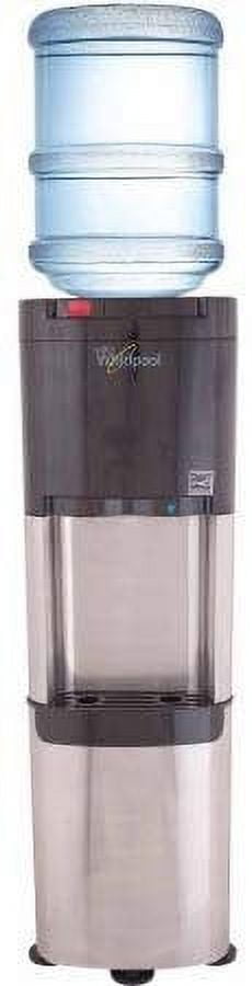 Whirlpool Stainless Steel Top-Load Dispenser with Hot & Cold Water ...
