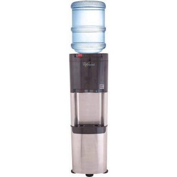 Whirlpool Stainless Steel Top-Load Dispenser with Hot & Cold Water ...