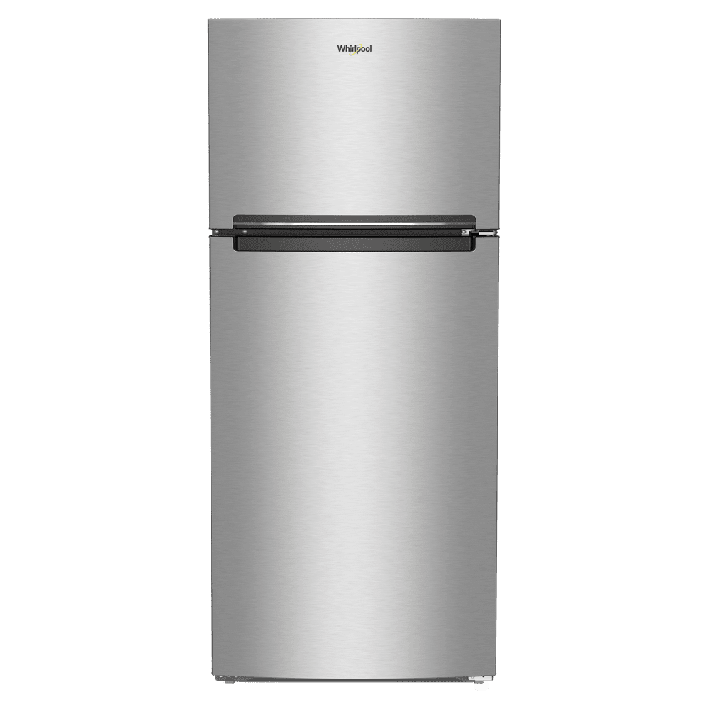 Whirlpool Top Mount Double Door Refrigerator, Stainless Steel - Walmart.com