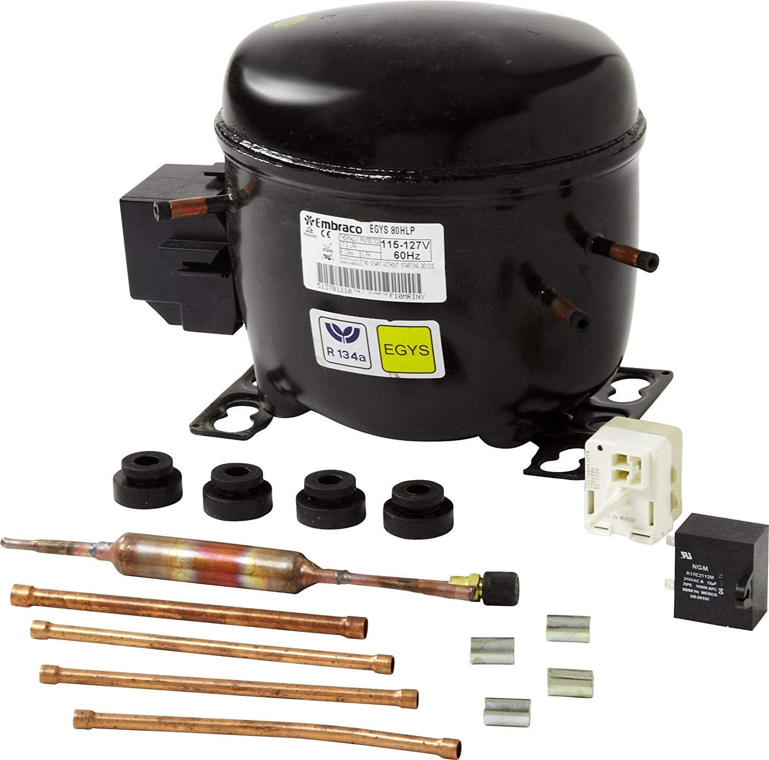 Whirlpool W10309990 Compressor - Walmart.com