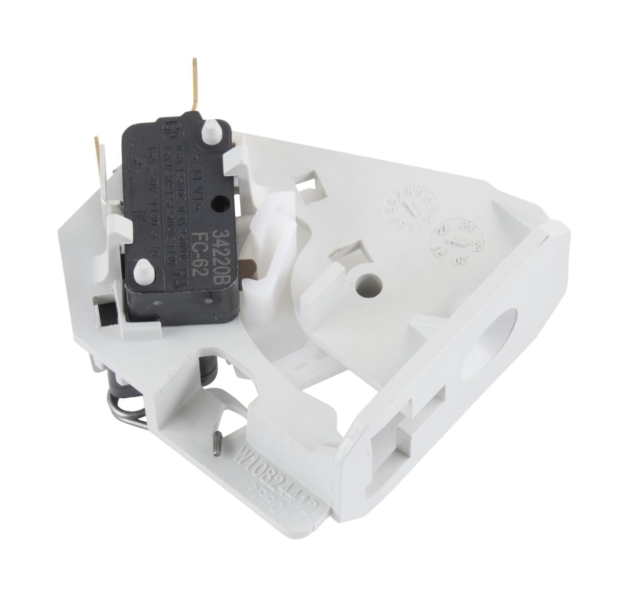 Whirlpool W11197766 Genuine OEM Microwave Door Interlock Switch Assembly Replacement Part ...